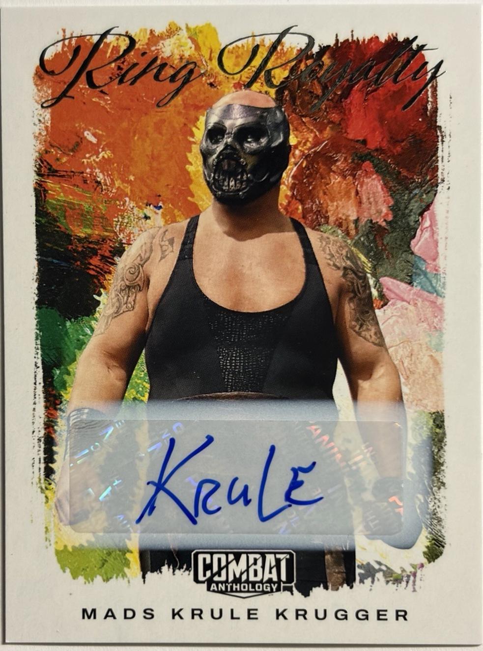 Mads Krule Krugger #20 Prices | 2025 Panini PFL Combat Anthology Ring ...