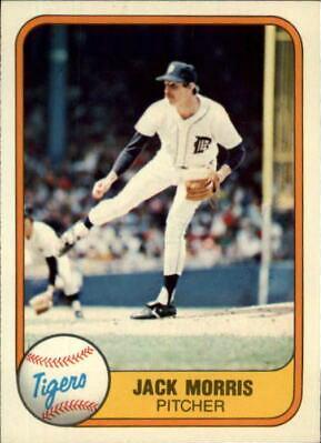 Jack Morris | Ungraded | 1981 Fleer