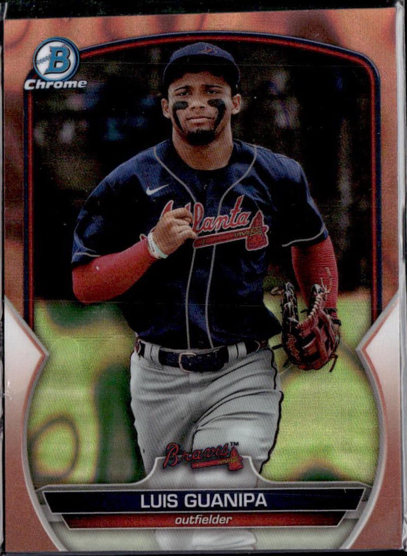 Luis Guanipa [Rose Gold Lava] #BDC-78 Prices | 2023 Bowman Draft Chrome ...