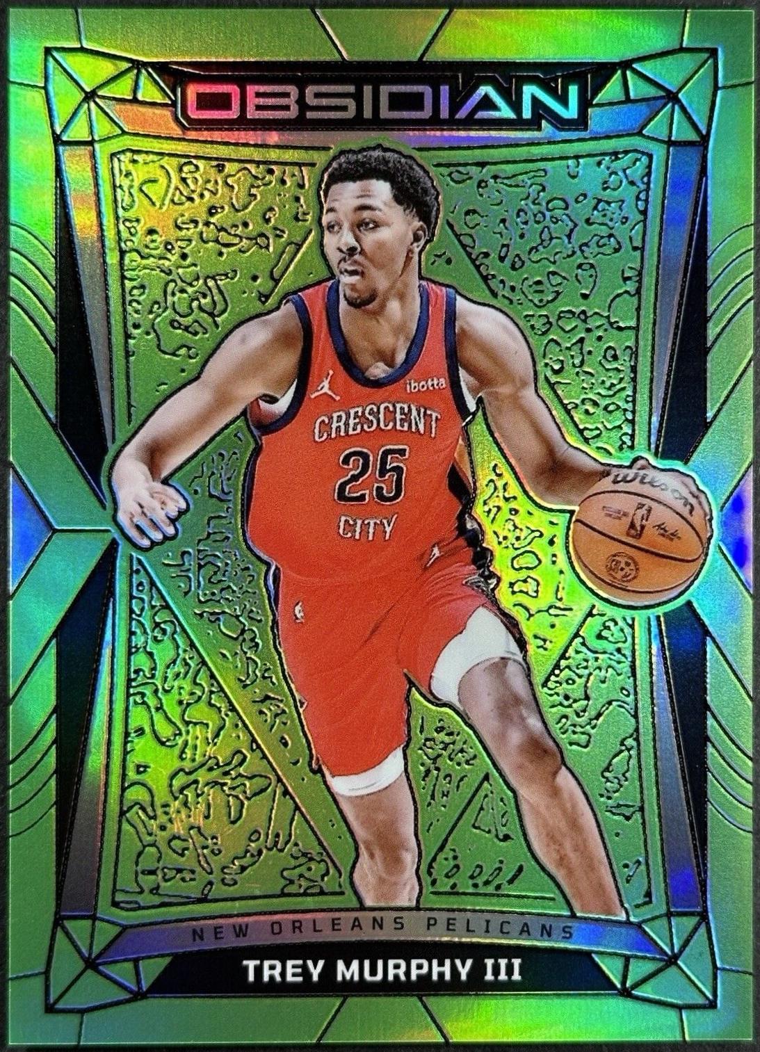 Trey Murphy III [Green Flood] #189 Prices | 2023 Panini Obsidian ...
