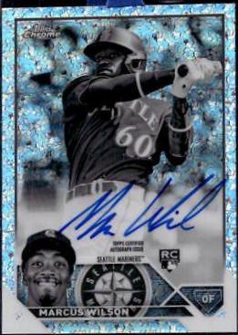 Marcus Wilson [Black & White Mini Diamond] #RA-MWI Prices | 2023 Topps ...