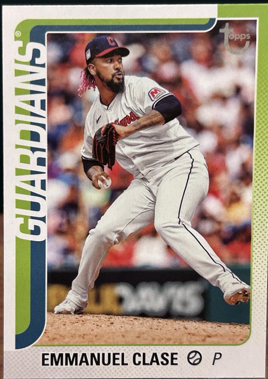 Emmanuel Clase [Vintage Stock Retro] #326 Prices | 2025 Topps ...