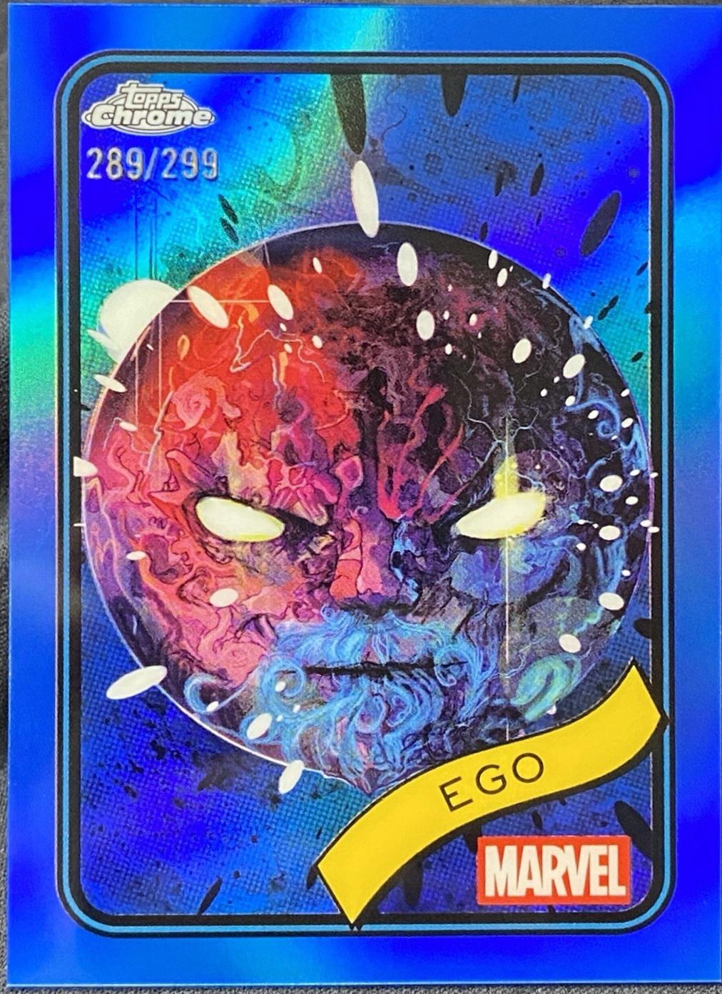 Ego [Blue] #55 Prices | Marvel 2025 Topps Chrome | Marvel Cards