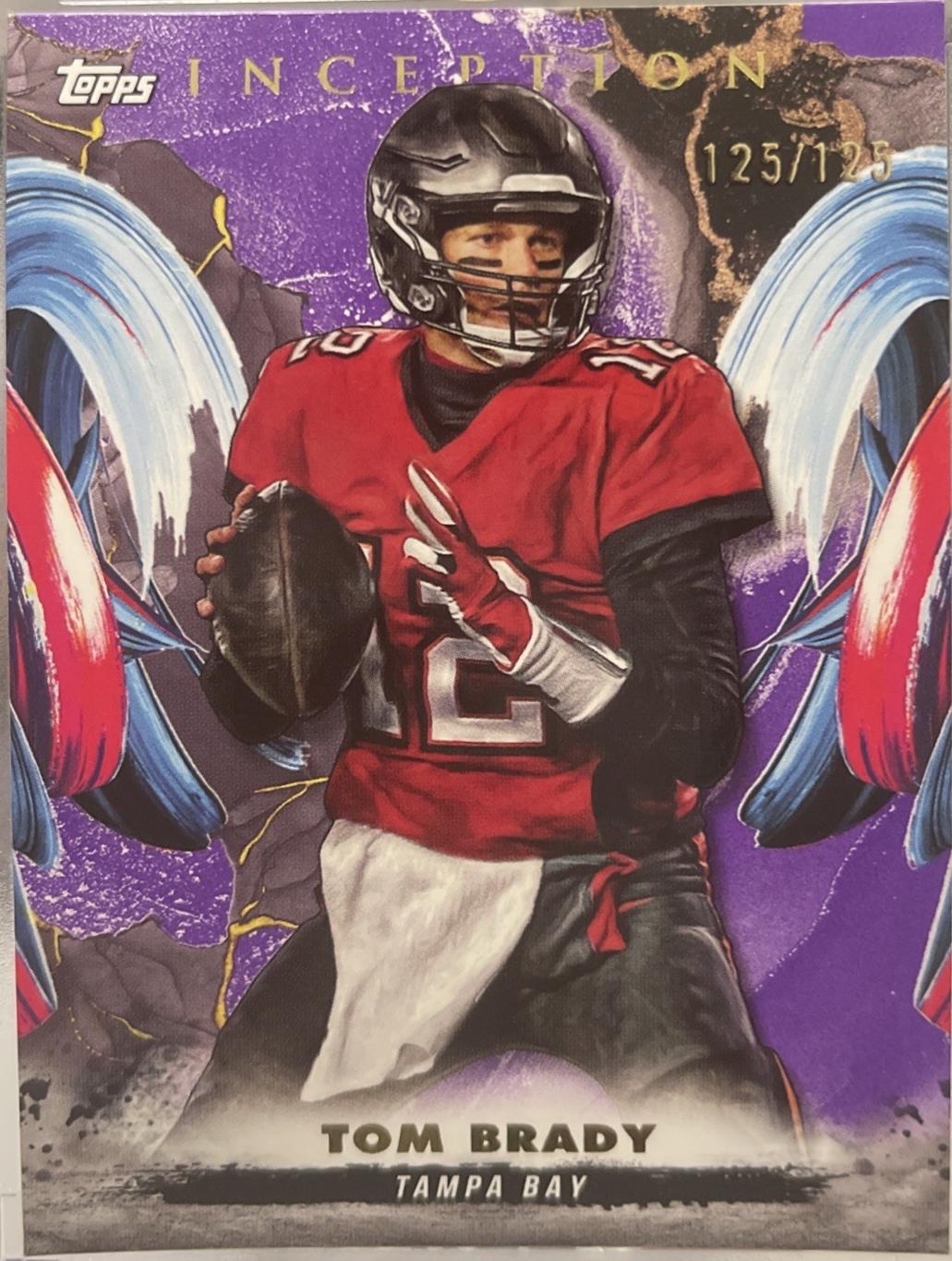 Tom Brady [Purple] #106 Prices | 2024 Topps Inception | Football Cards