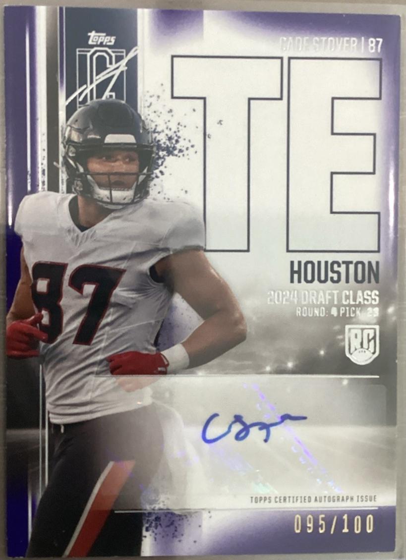 Cade Stover [Purple] #RCA-CS Prices | 2024 Topps Signature Class ...