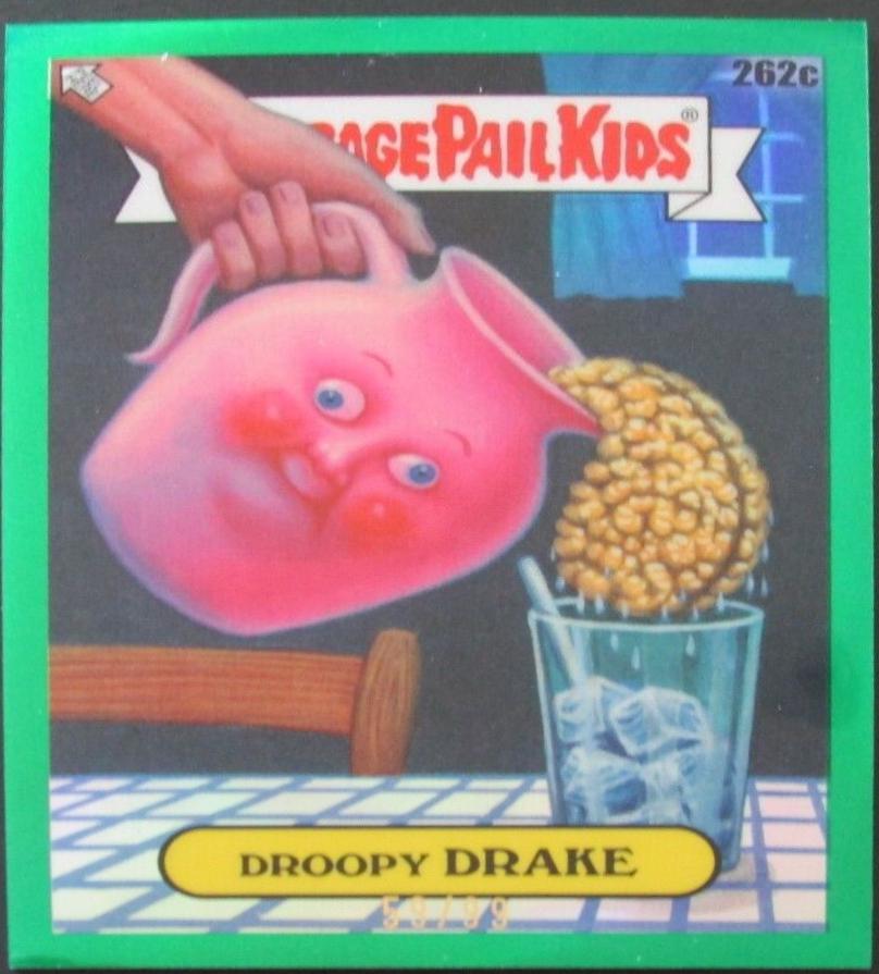 Droopy DRAKE [Green Refractor] #262c Prices | 2024 Garbage Pail Kids ...