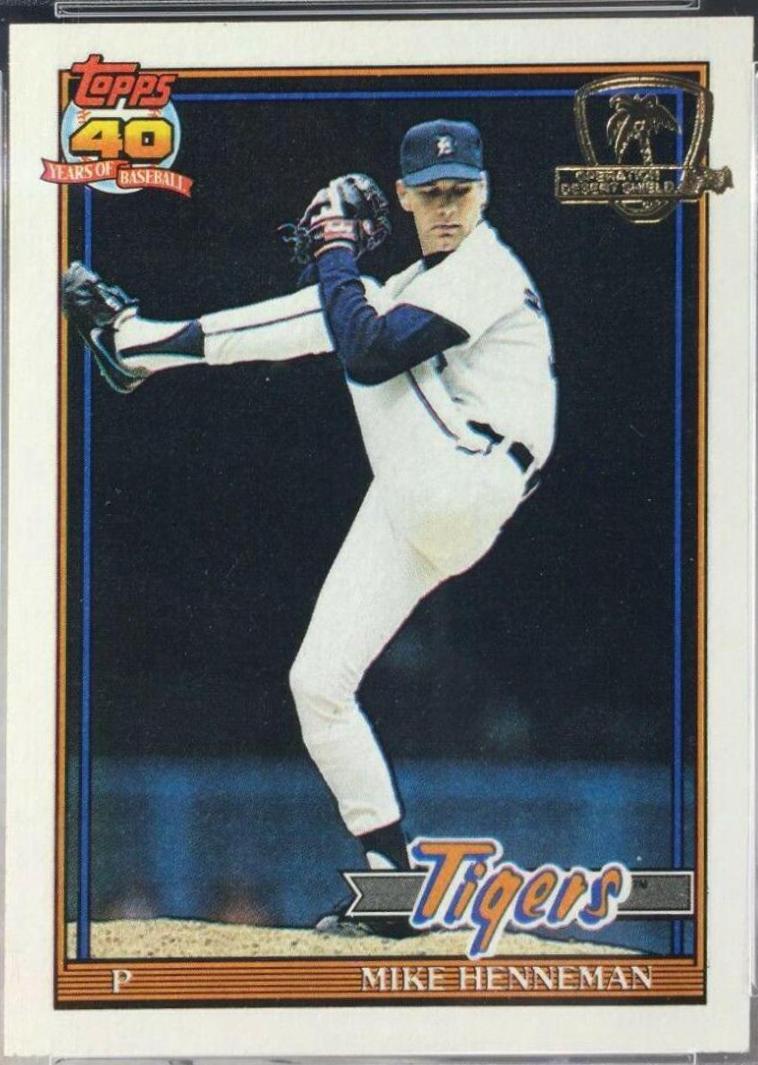 Mike Henneman #641 Prices | 1991 Topps Desert Shield | Baseball Cards