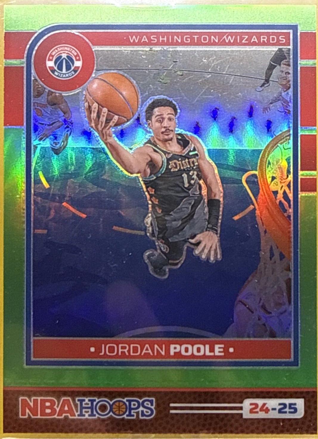 Jordan Poole [Green] #190 Prices | 2024 Panini NBA Hoops | Basketball Cards