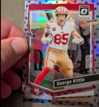 George Kittle [Stars] #172 Prices | 2023 Panini Donruss Optic ...