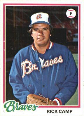 Rick Camp #349 Prices | 1978 Topps | Baseball Cards