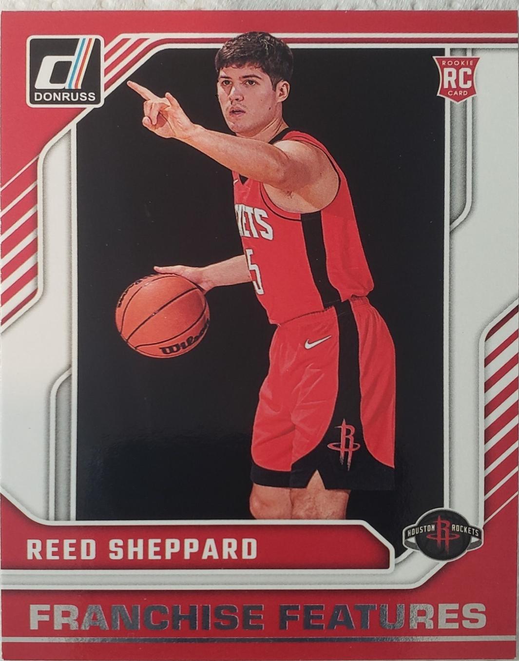Reed Sheppard [Pink Disco] #24 Prices | 2024 Panini Donruss Franchise ...