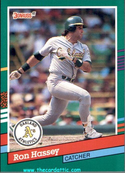 Ron Hassey #476 Prices | 1991 Donruss | Baseball Cards