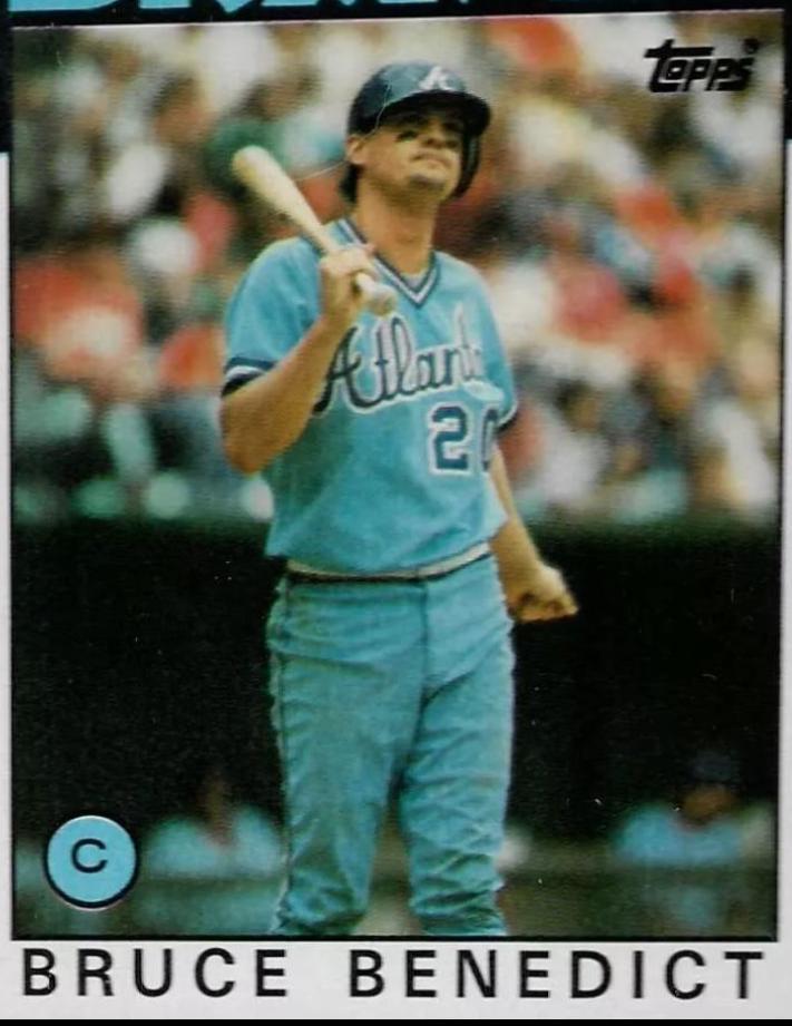 Bruce Benedict #78 Prices | 1986 Topps | Baseball Cards