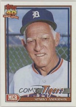 Sparky Anderson #519 Prices | 1991 Topps | Baseball Cards