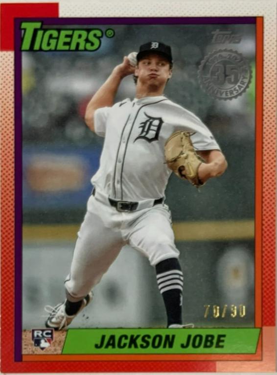 Jackson Jobe [The Real One] #90B2-44 Prices | 2025 Topps 1990 ...