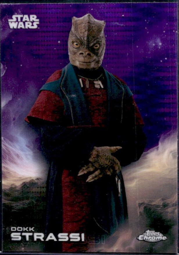 Dokk Strassi [Purple Pulsar] #114 Prices | Star Wars 2025 Topps Chrome ...
