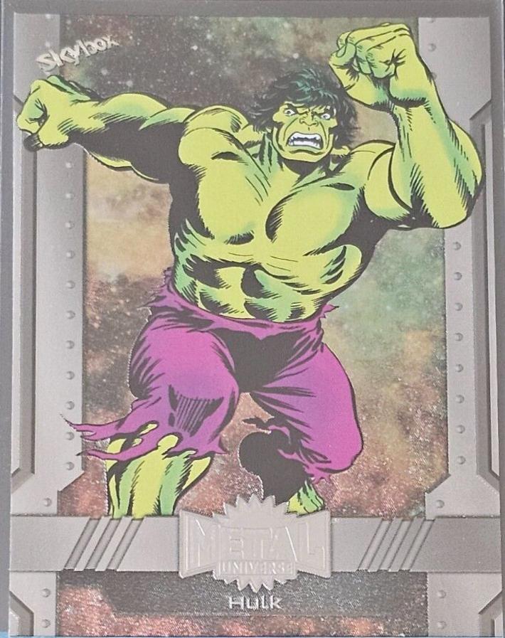Hulk #158 Prices | 2024 SkyBox Metal Universe Avengers | Marvel Cards