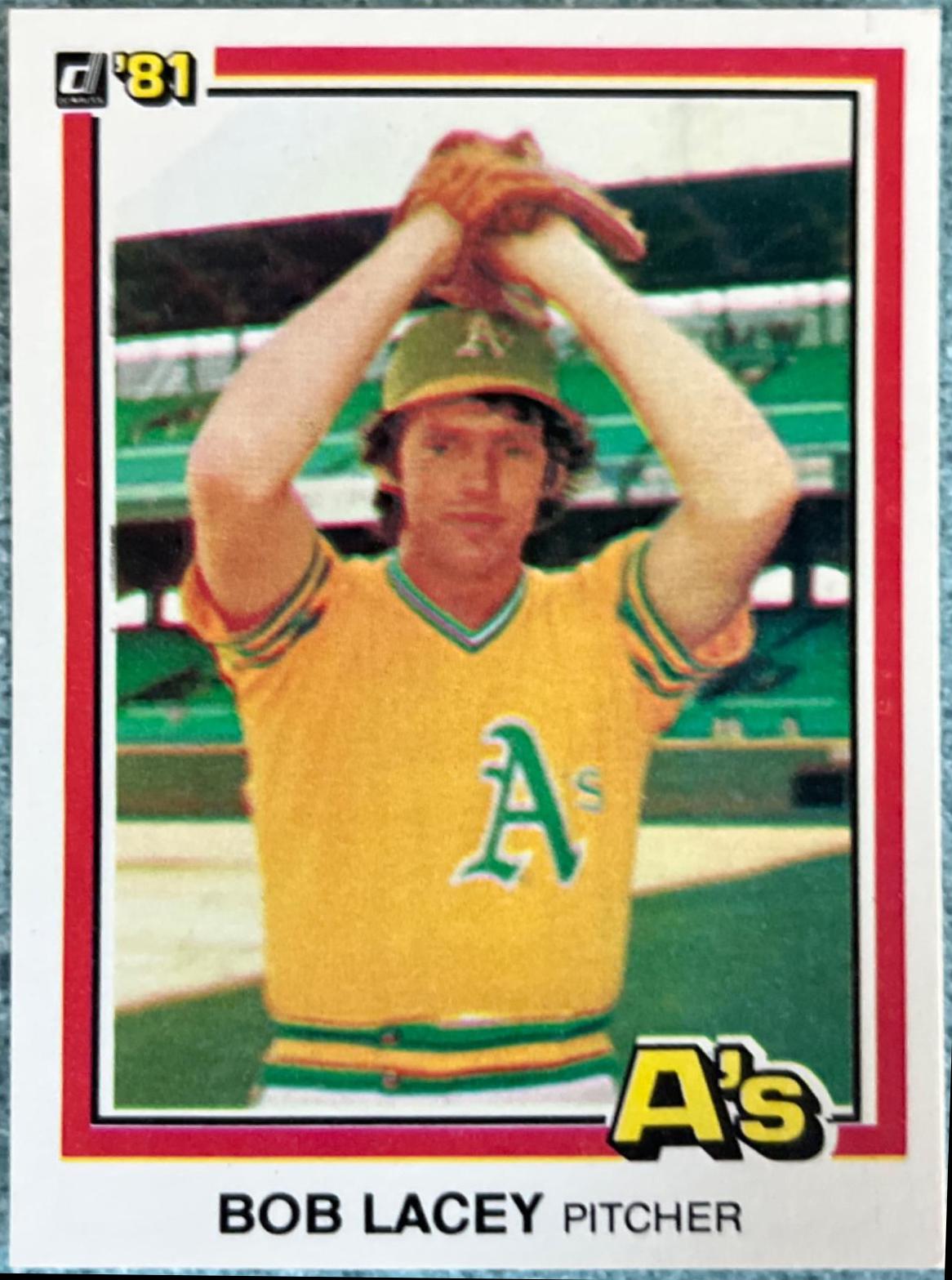 Bob Lacey [Correct Spelling] #240 Prices | 1981 Donruss | Baseball Cards