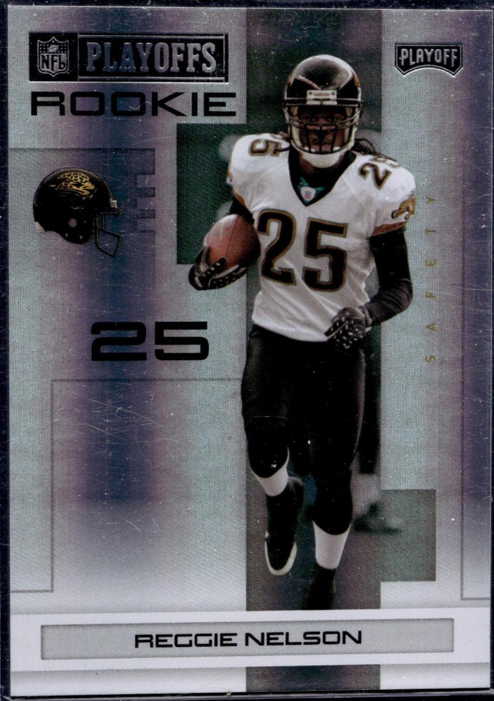Reggie Nelson [Black Holofoil] #145 Prices | 2007 Playoffs NFL ...