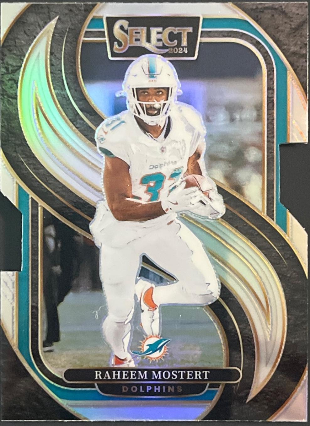 Raheem Mostert [Silver Prizm Die-Cut] #188 Prices | 2024 Panini Select ...