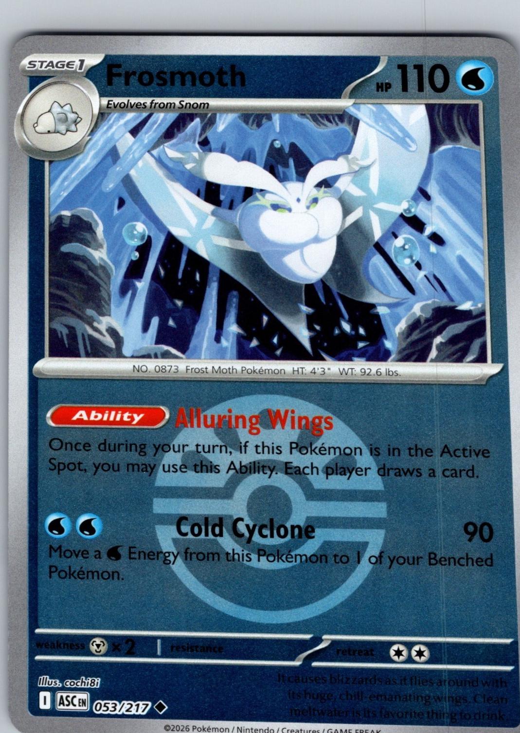 Frosmoth [Ball] #53 Prices | Pokemon Ascended Heroes | Pokemon Cards