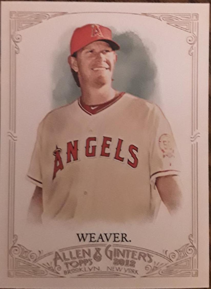 Jered Weaver #124 Prices | 2012 Topps Allen & Ginter | Baseball Cards