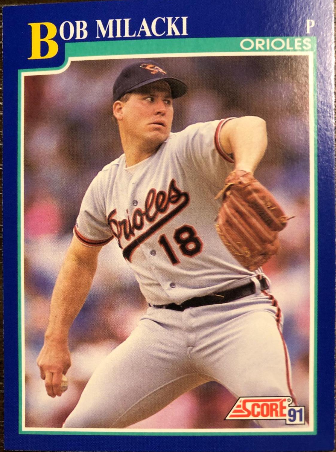 Bob Milacki #512 Prices | 1991 Score | Baseball Cards