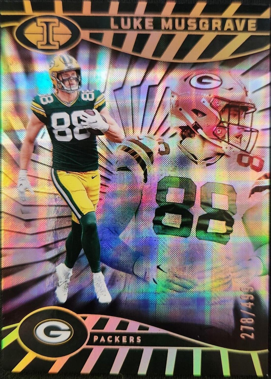 Luke Musgrave [Mirrored] #31 Prices | 2024 Panini Illusions | Football ...