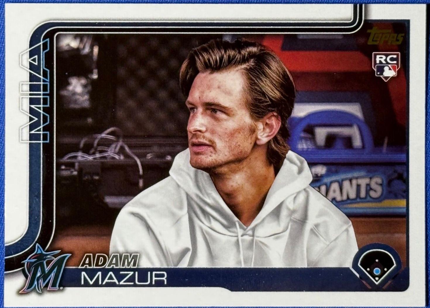 Adam Mazur [Golden Mirror Image Variation] #309 Prices | 2025 Topps ...
