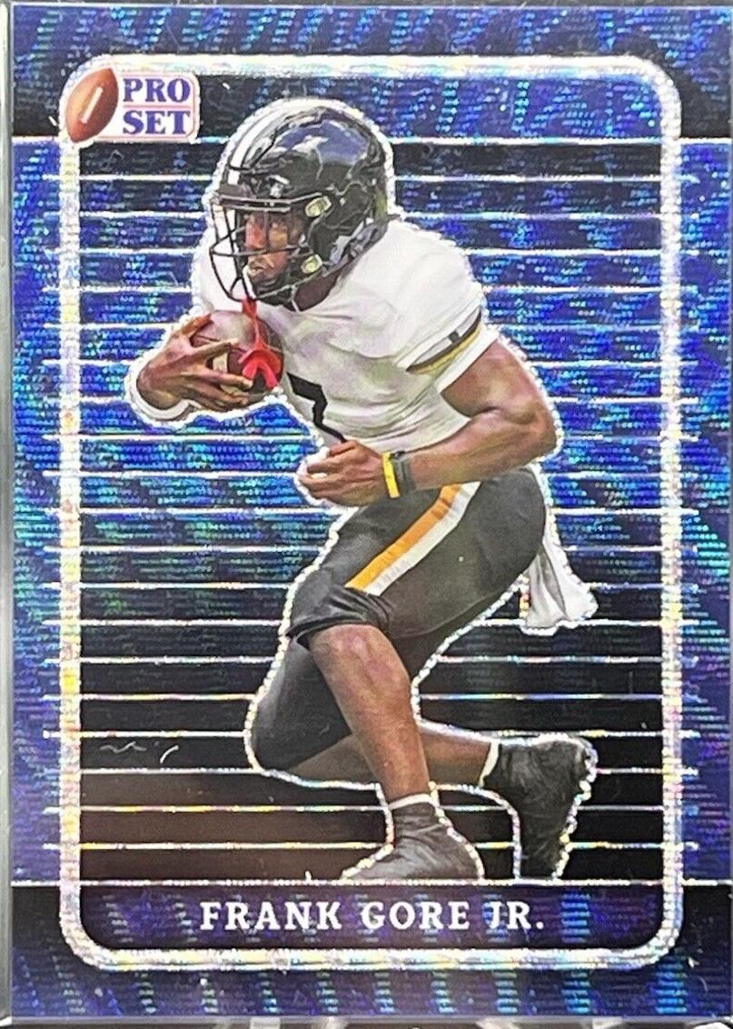 Frank Gore Jr. [Blue Wave] #19 Prices | 2023 Pro Set Metal | Football Cards