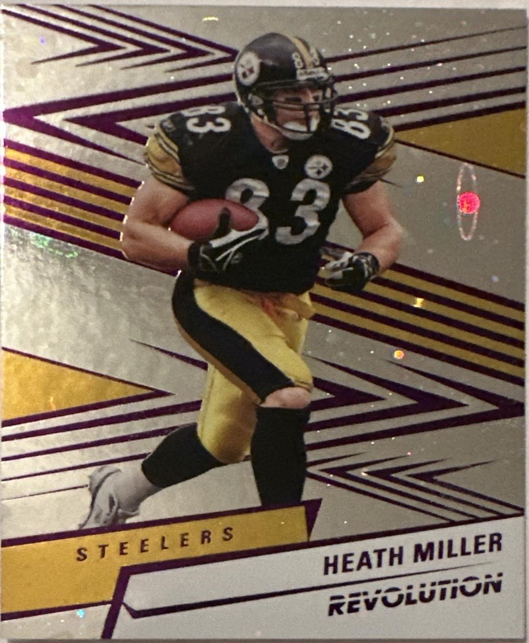 Heath Miller [Purple Cosmo] #20 Prices | 2025 Panini Revolution ...