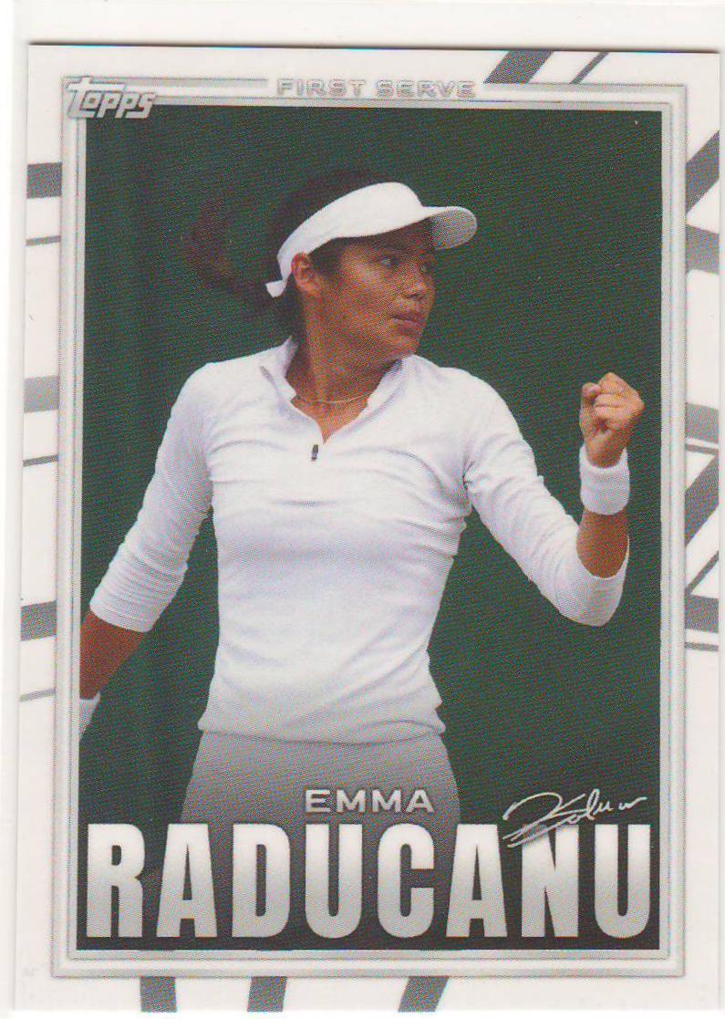 Emma Raducanu #6 Prices | 2022 Topps X Emma Raducanu | Tennis Cards