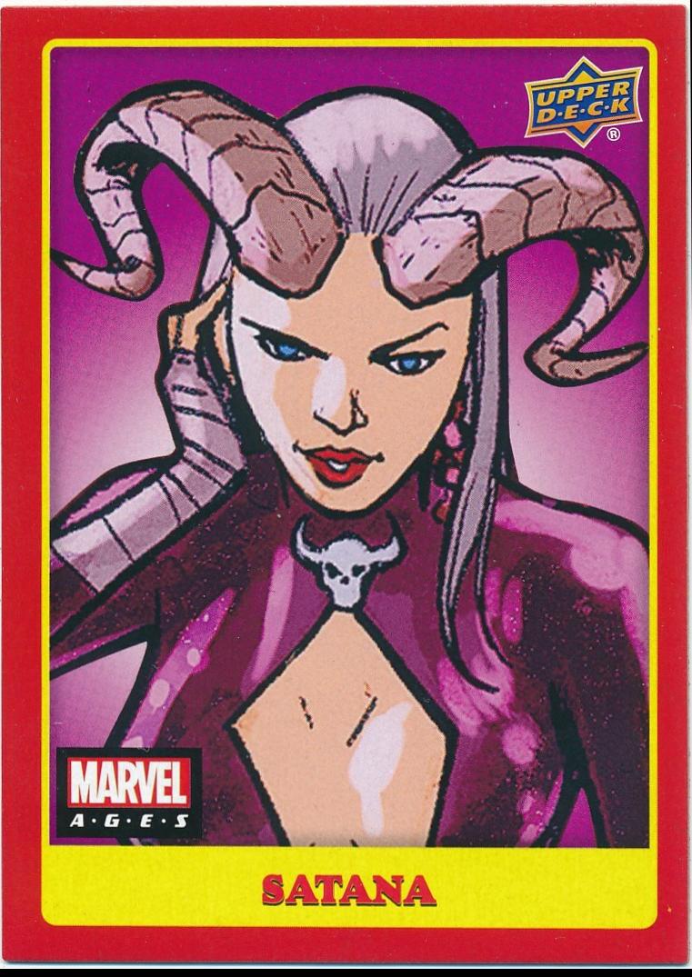 Satana #200 Prices | Marvel 2020 Upper Deck Ages | Marvel Cards