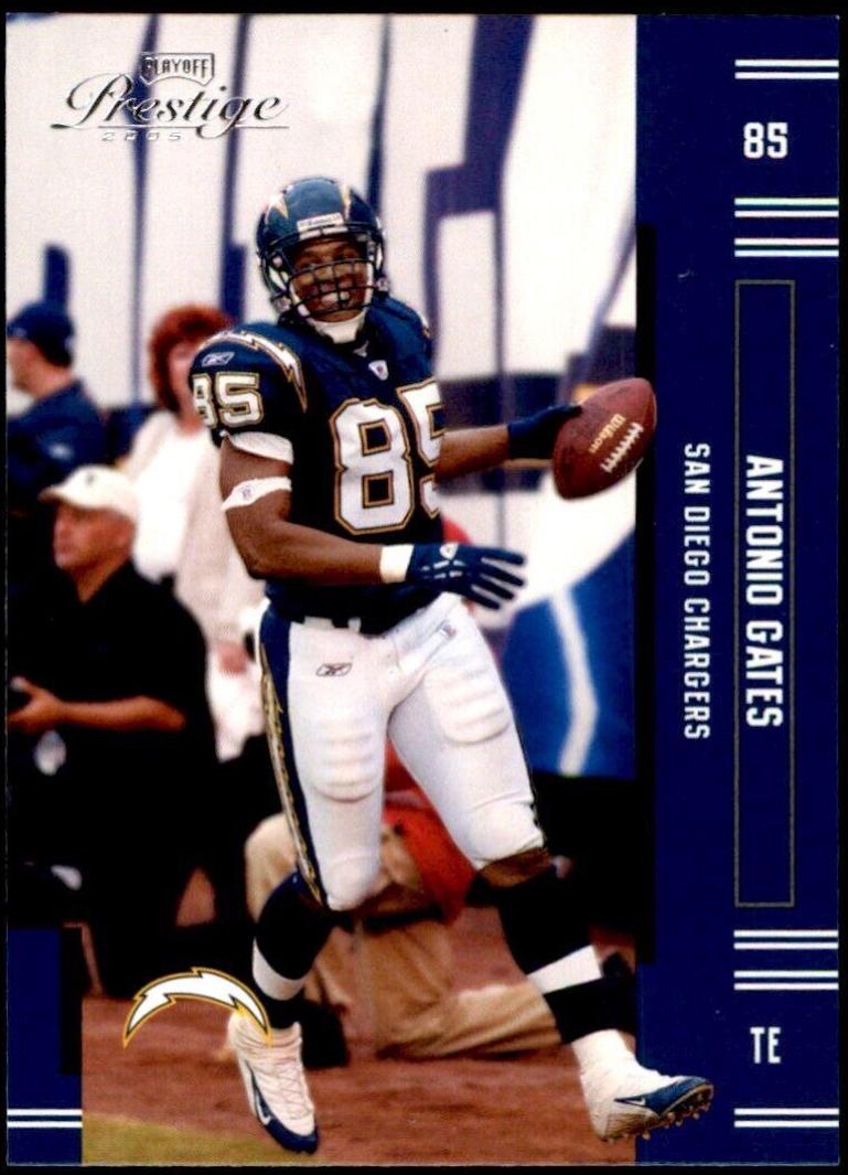 Antonio Gates #117 Prices | 2005 Playoff Prestige | Football Cards