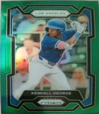 Kendall George [Green] #168 Prices | 2024 Panini Prizm | Baseball Cards