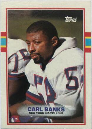 Carl Banks #168 Prices | 1989 Topps | Football Cards