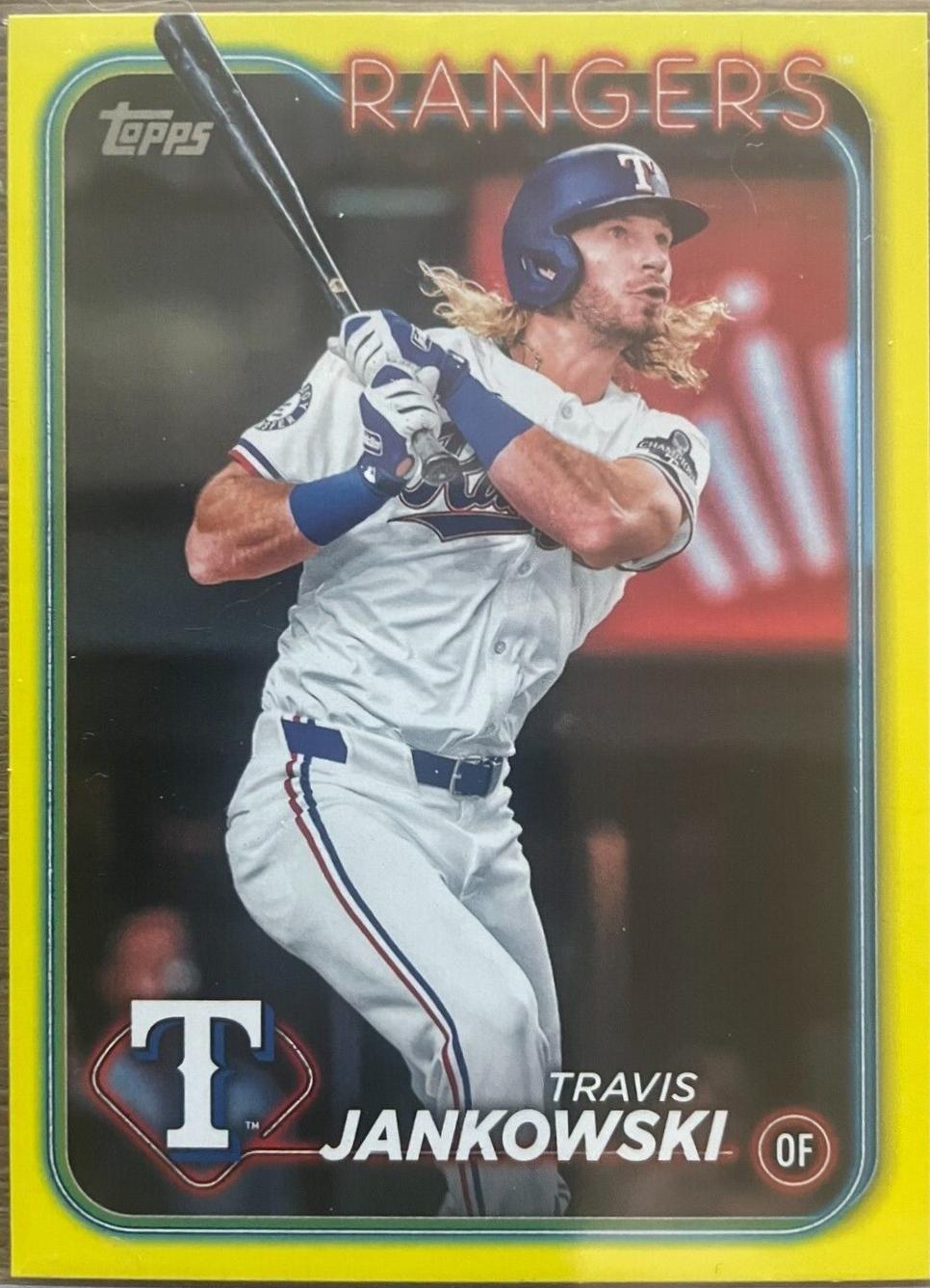 Travis Jankowski [Yellow] #US190 Prices | 2024 Topps Update | Baseball ...