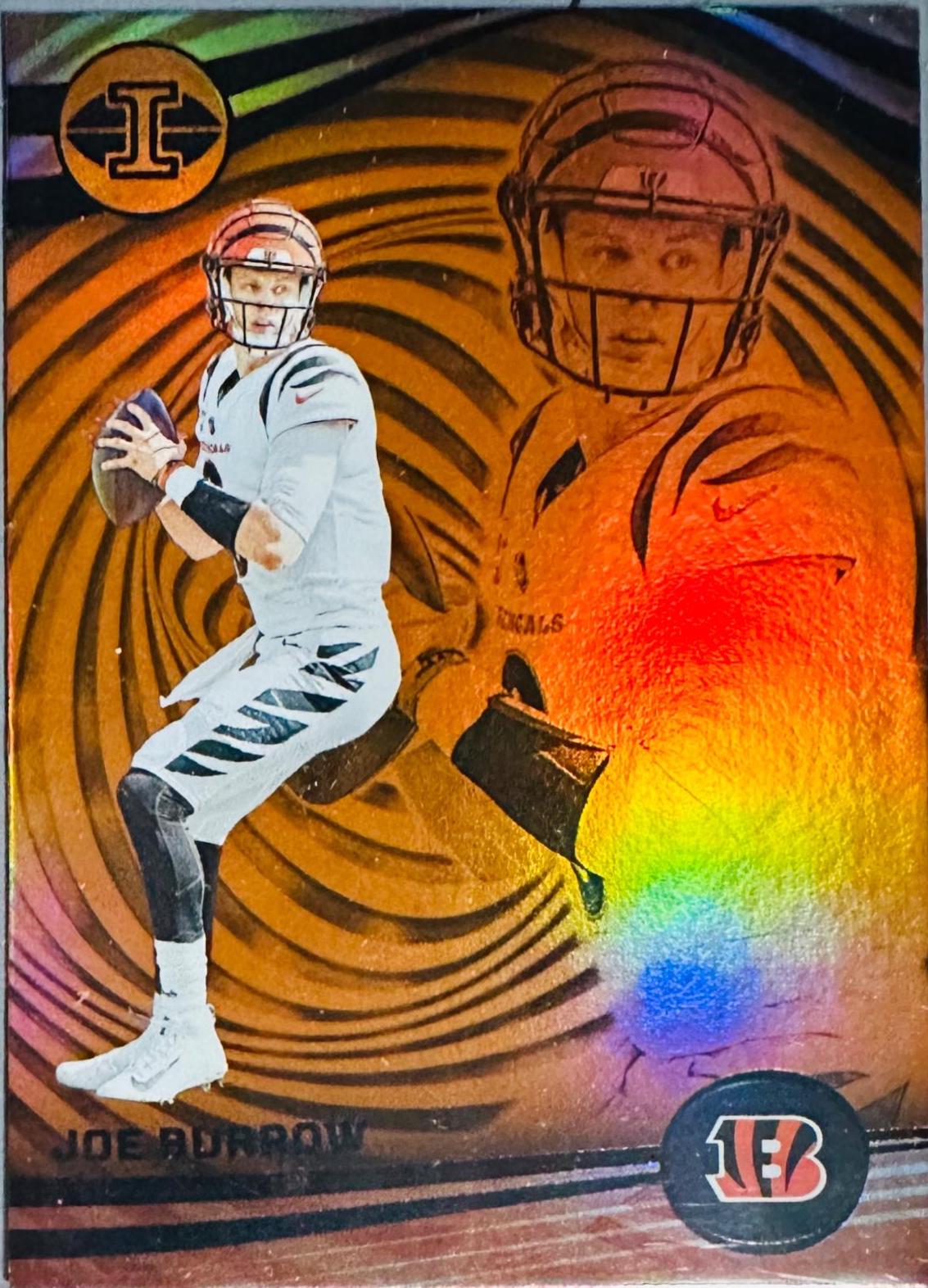 Joe Burrow [Orange] #22 Prices | 2023 Panini Illusions | Football Cards