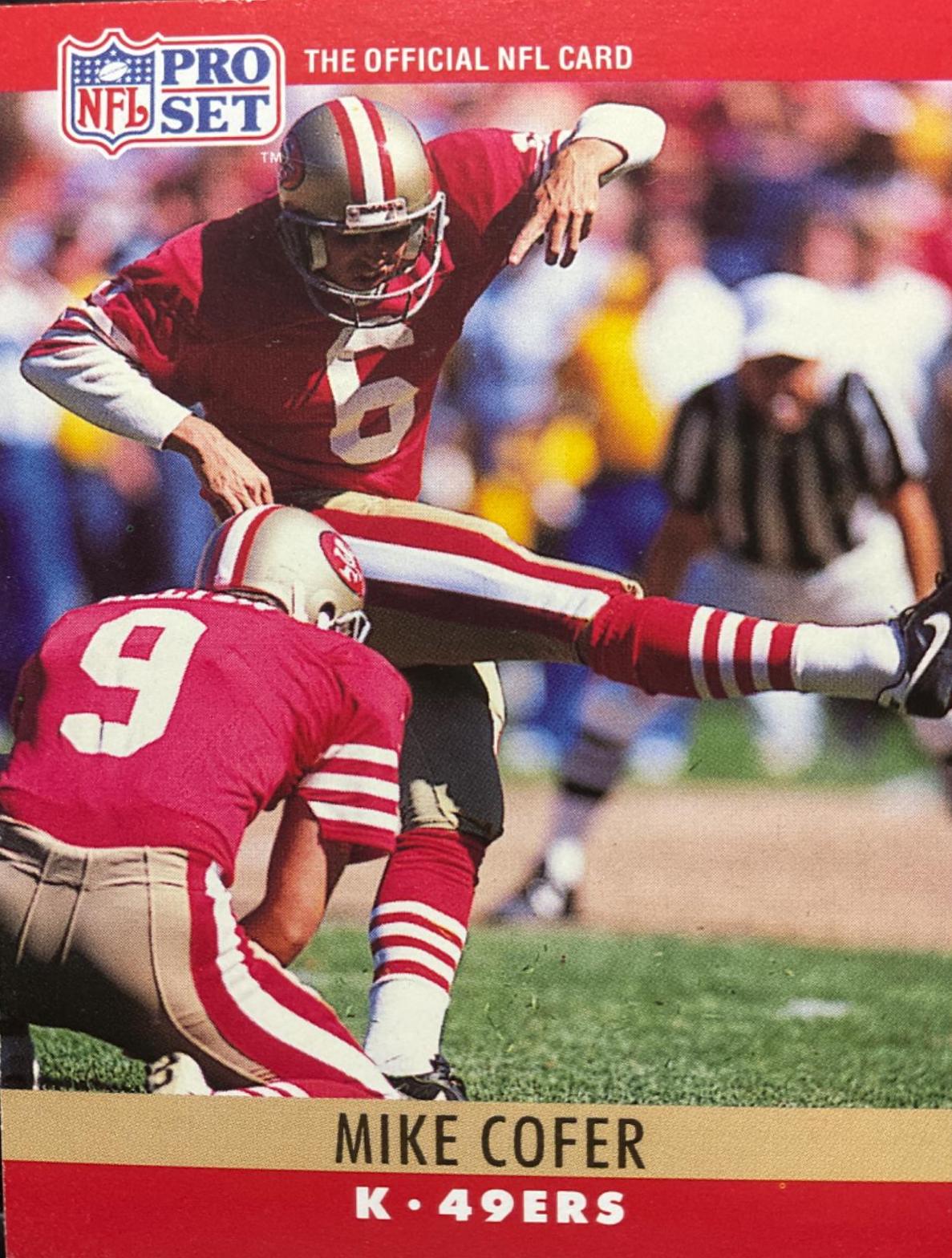 Mike Cofer #286 Prices | 1990 Pro Set | Football Cards