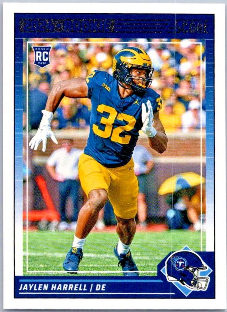 Jaylen Harrell #385 Prices [Rookie] | 2024 Panini Score | Football Cards