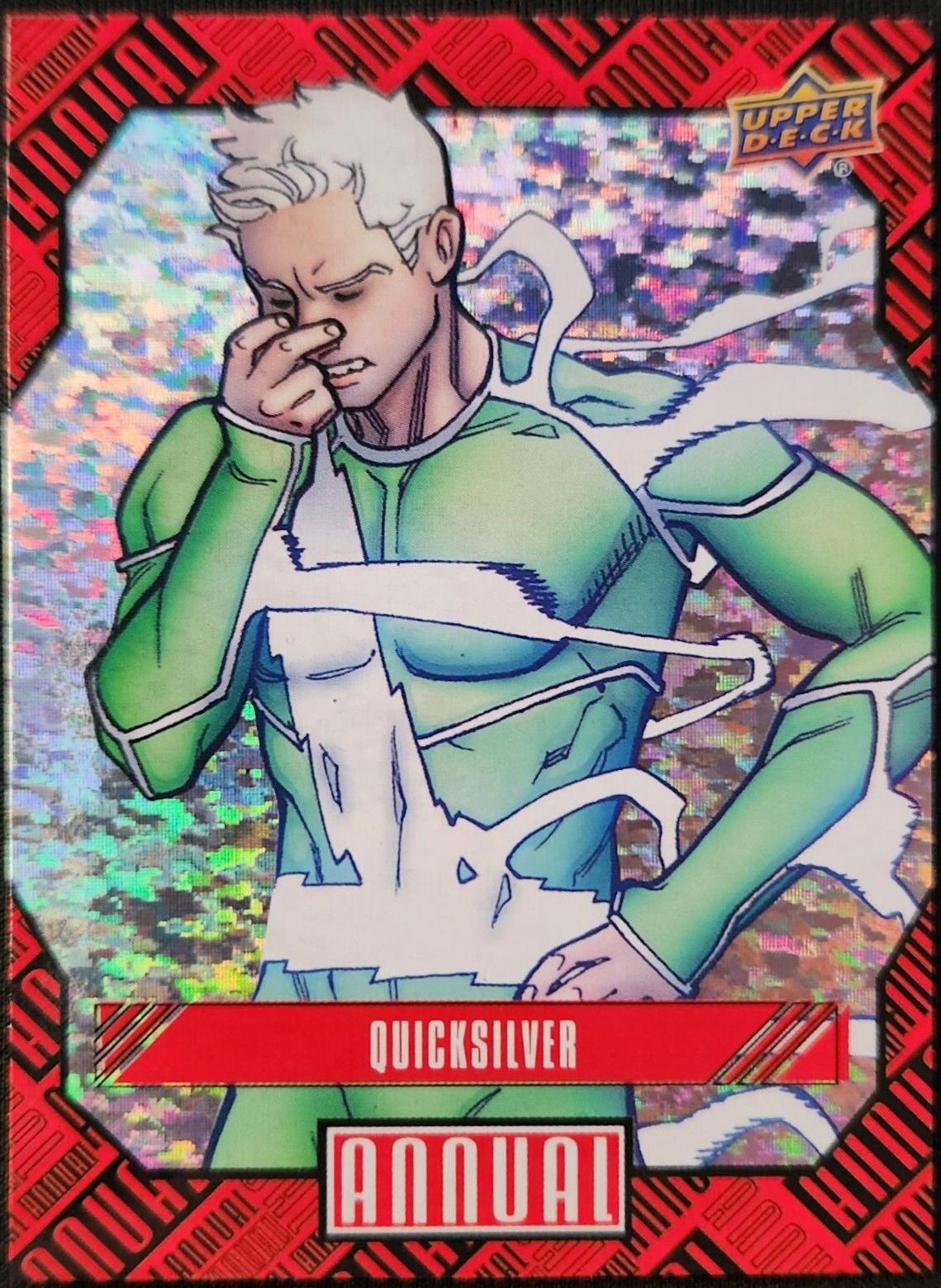 Quicksilver [Silver Sparkle] #66 Prices | Marvel 2023 Upper Deck Annual ...