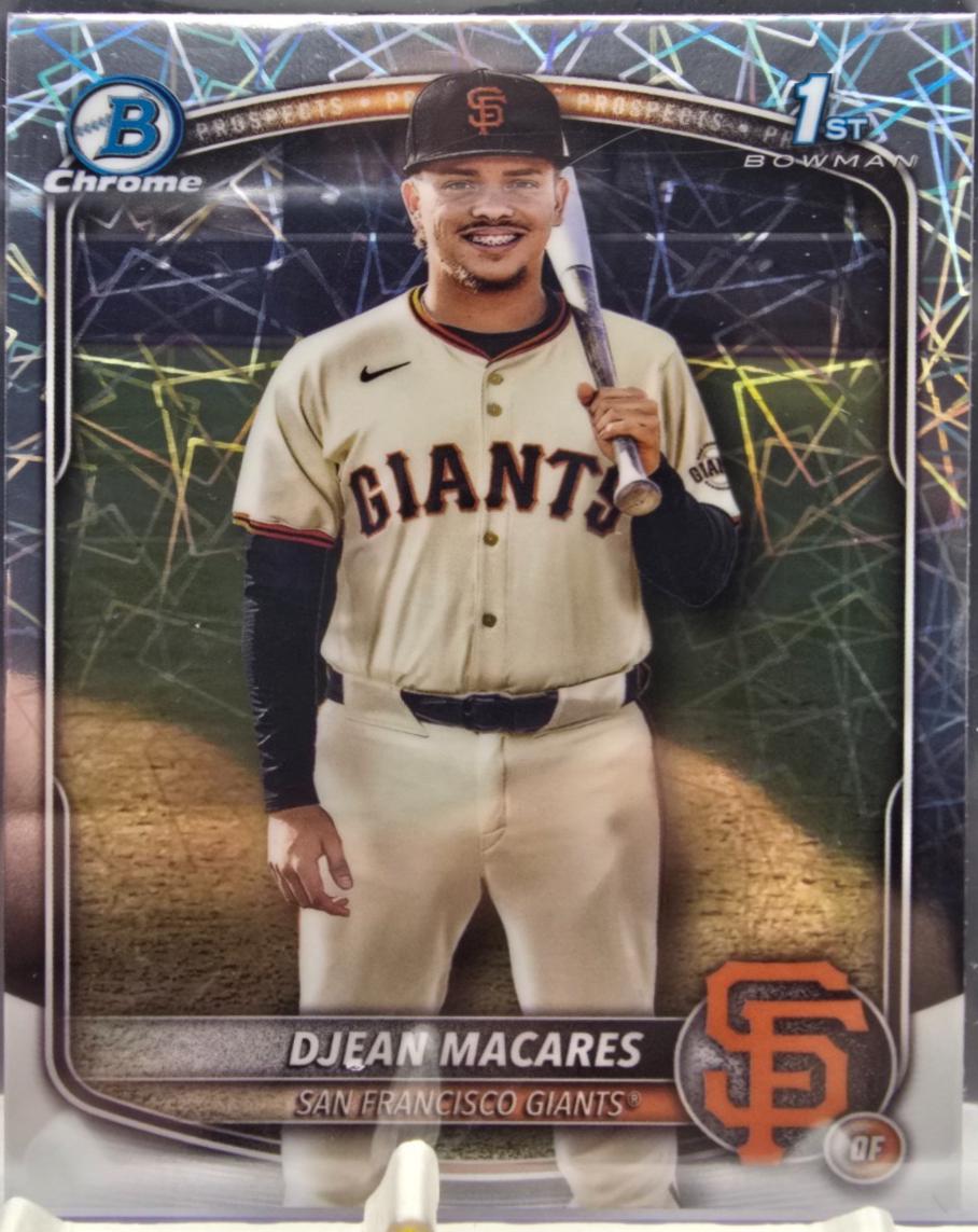Djean Macares [Laser Mega] #BCP-237 Prices | 2025 Bowman Chrome ...