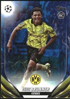Paris Brunner [Blue Inferno] #44 Prices | 2023 Topps UEFA Club | Soccer ...