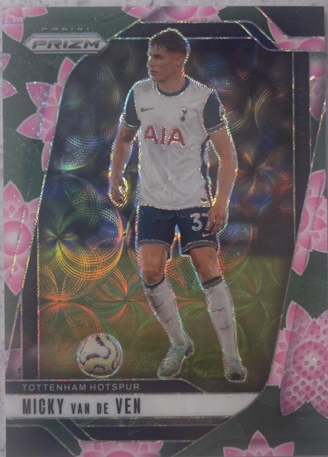 Micky van de Ven [Lotus Flower] #81 Prices | 2024 Panini Prizm Premier ...