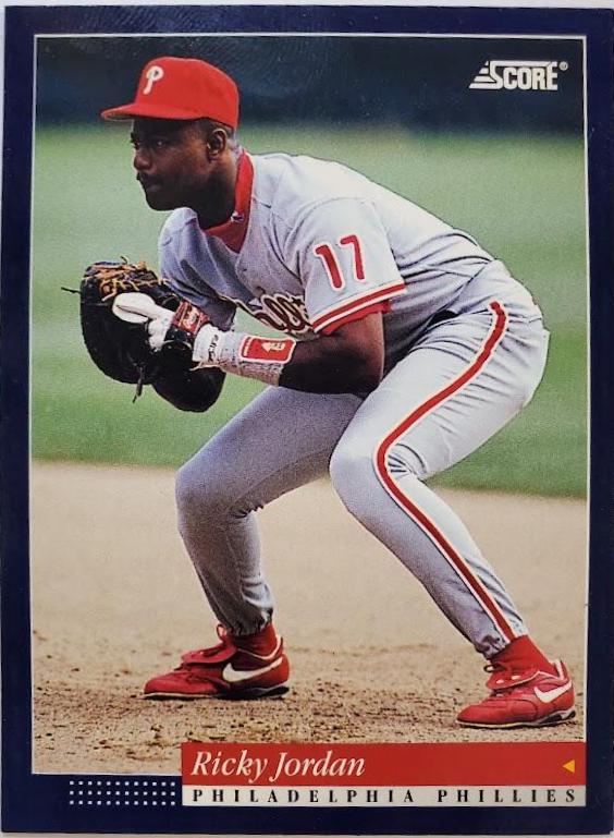Ricky Jordan #116 Prices | 1994 Score | Baseball Cards