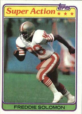 Freddie Solomon #512 Prices | 1981 Topps | Football Cards