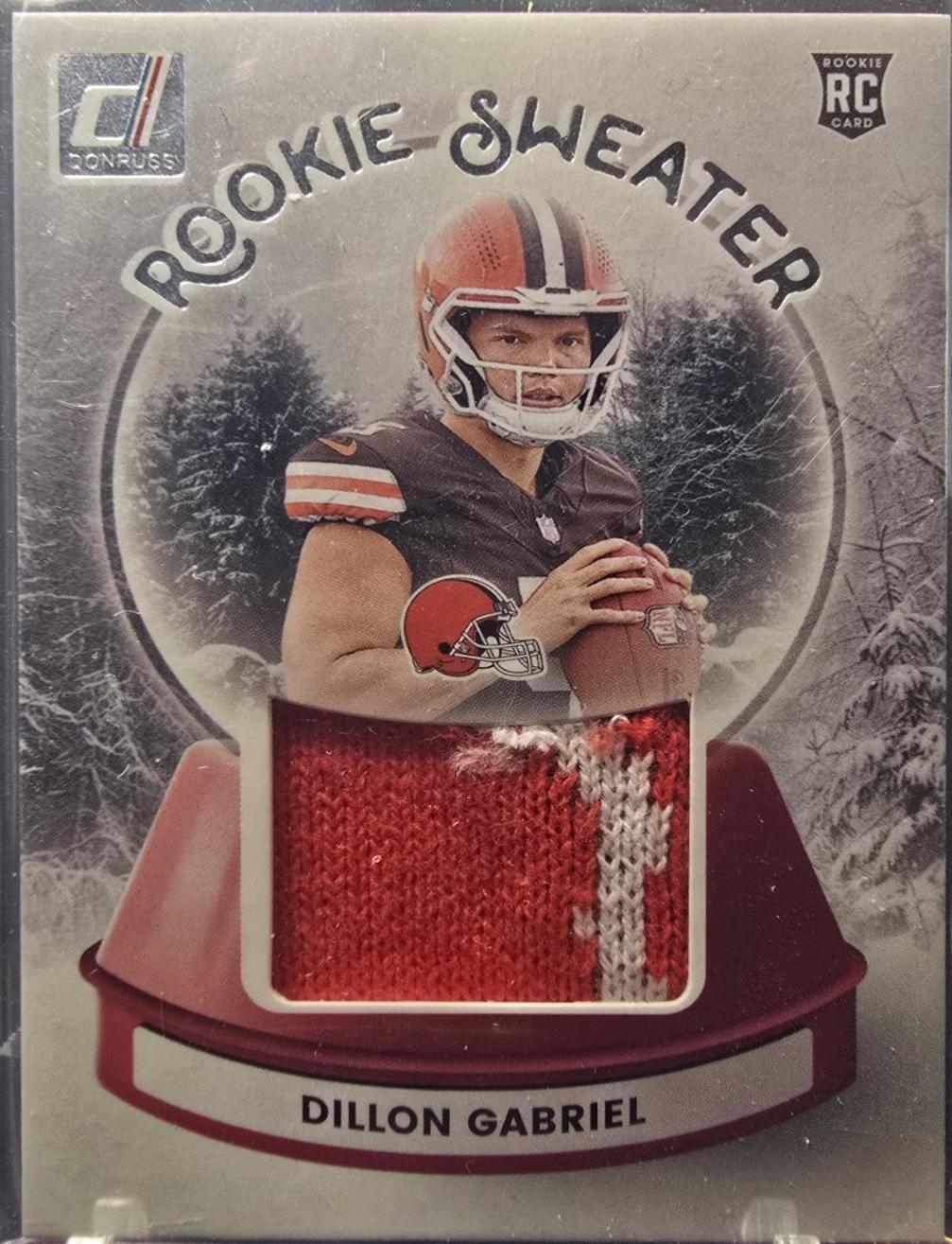 Dillon Gabriel #SWE-DGL Prices | 2025 Panini Donruss Rookie Sweater ...