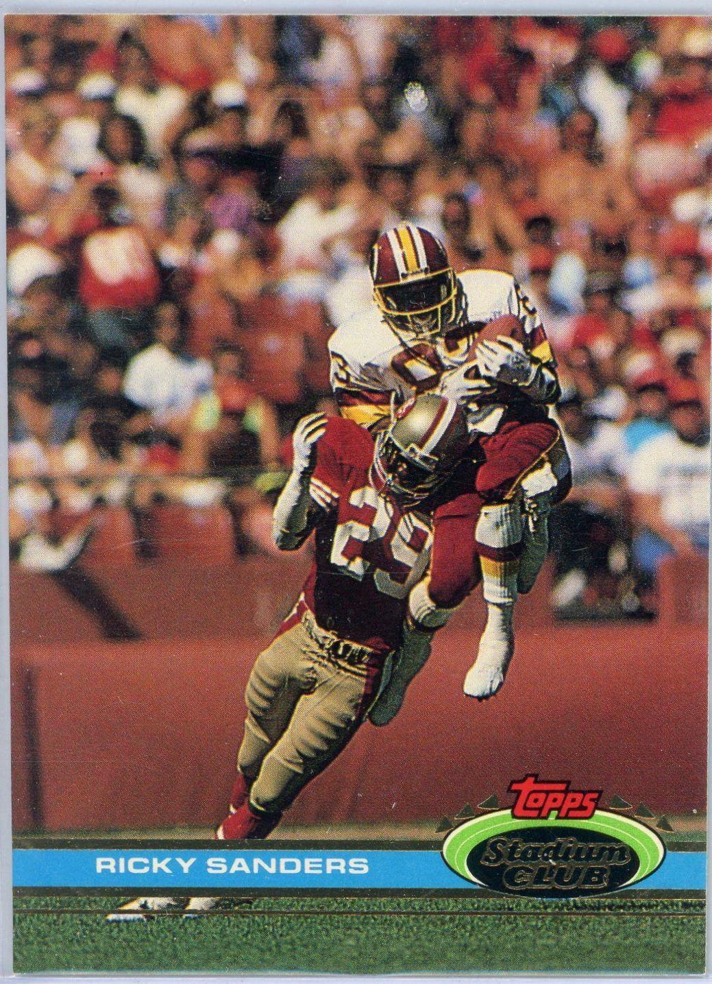 Ricky Sanders [Super Bowl XXVI] #437 Prices | 1991 Stadium Club ...
