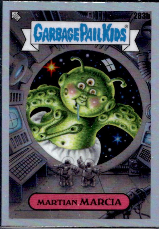 Martian MARCIA [Refractor] #283b Prices | 2024 Garbage Pail Kids Chrome ...