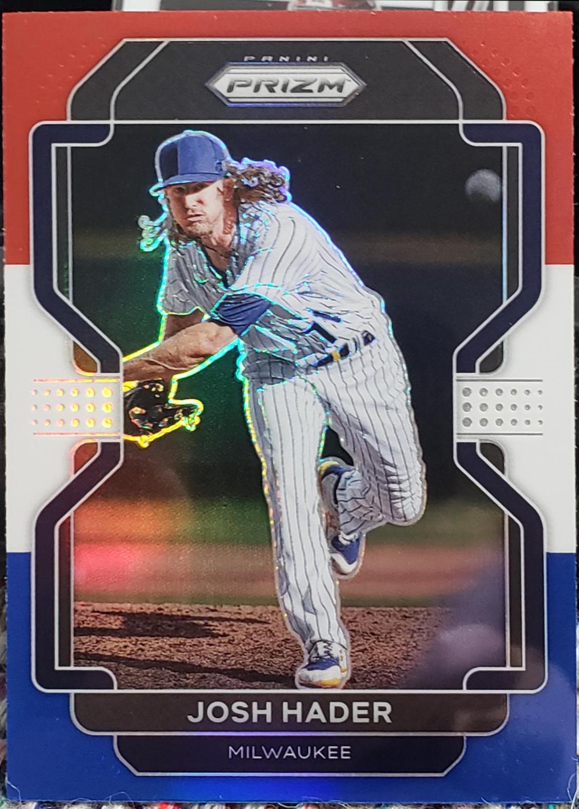 Josh Hader [Red White Blue Prizm] #130 Prices | 2022 Panini Prizm ...